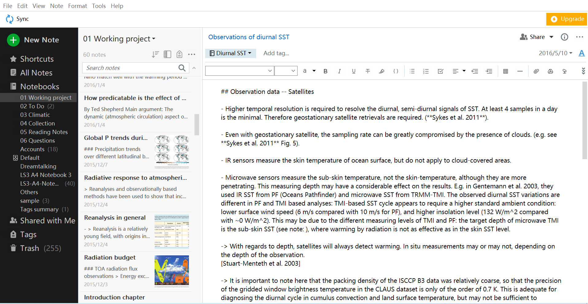 Review 5 desktop note-taking applications – Number-Smithy